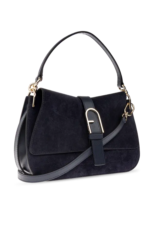Furla Flow Medium’ Bag - Navy Blue