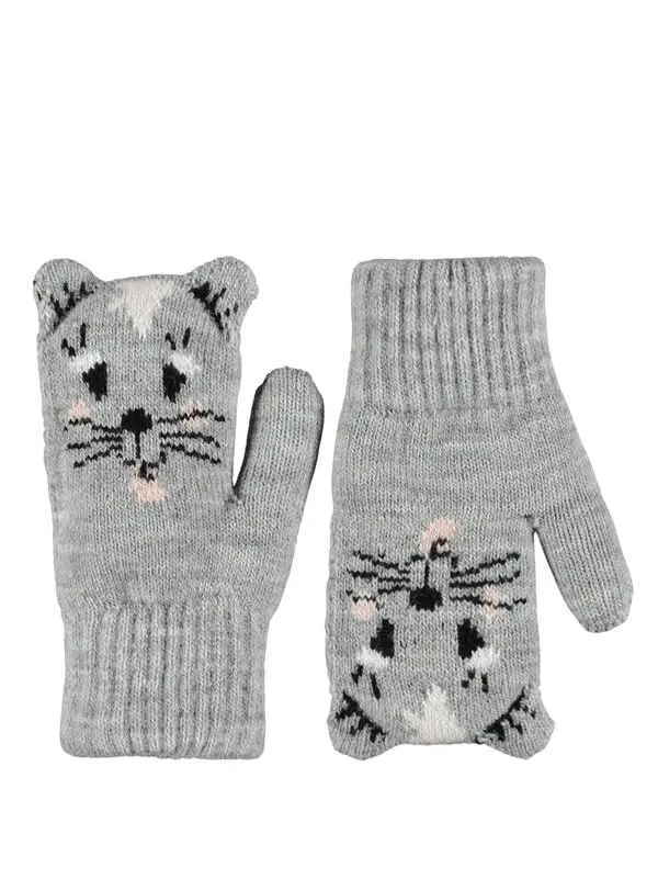 MOLO Mittens Grey Melange "kenau - Gray