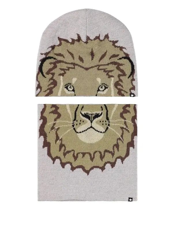 MOLO Hat Lion Face "kleo - Gray