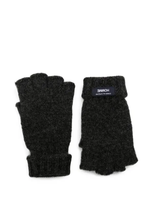 Comme Des Garçons Gloves Top Charcoal