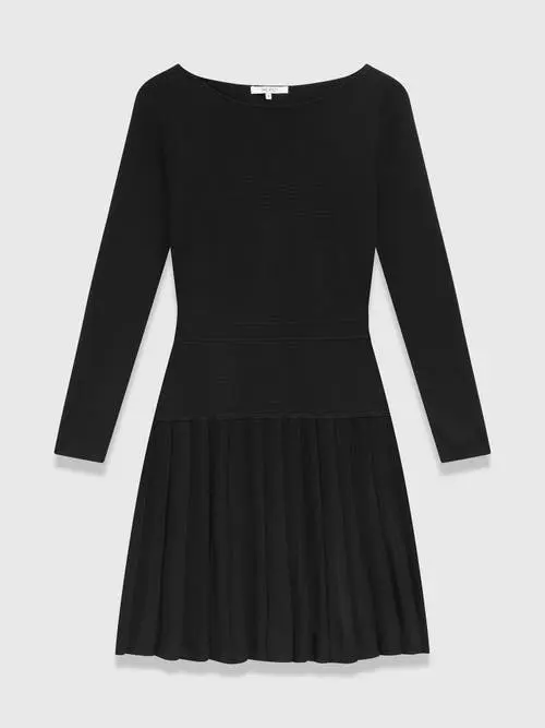 The Fold Rothes Knit Mini Dress
