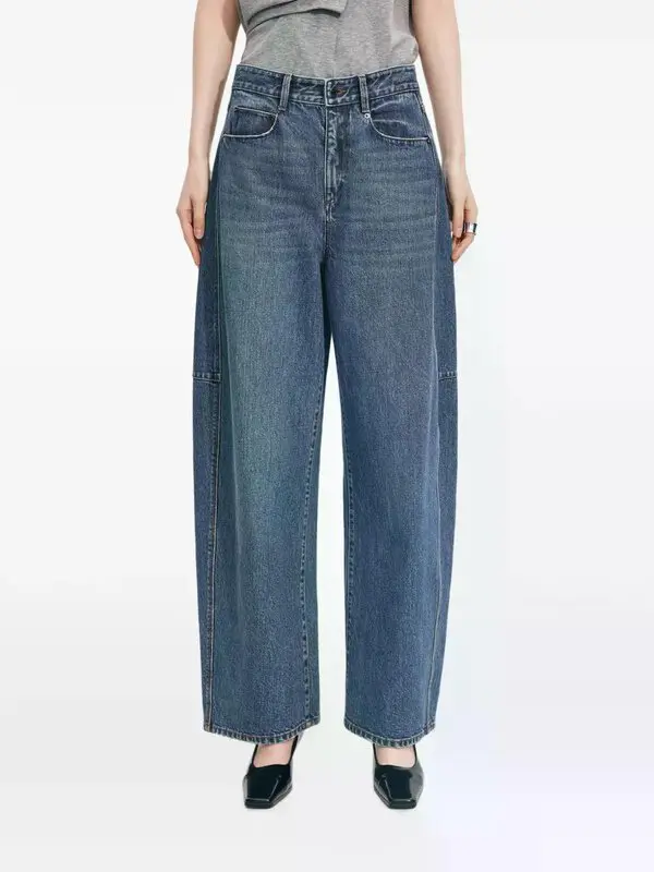 JNBY Barrel-leg Wide-leg Jeans