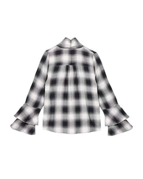 Mint Velvet Check Blouse