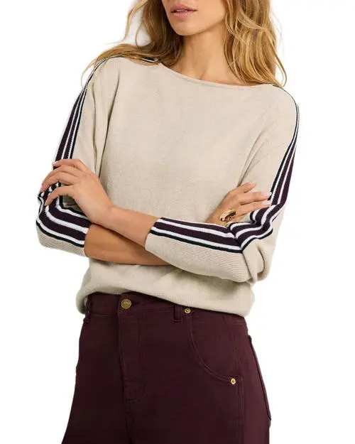 Mint Velvet Cotton Blend Batwing Jumper