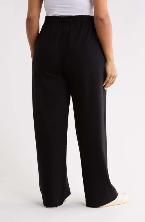 Caslon Ponte Pull-on Wide Leg Pants