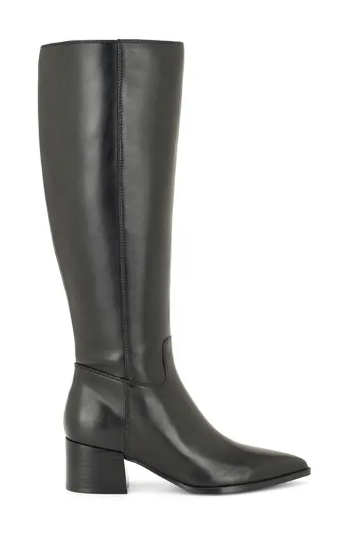 Nine West Bridgit Faux Leather Knee High Boot