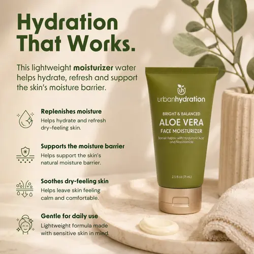 URBAN HYDRATION Aloe Vera Leaf Gel Moisturizer And Serum
