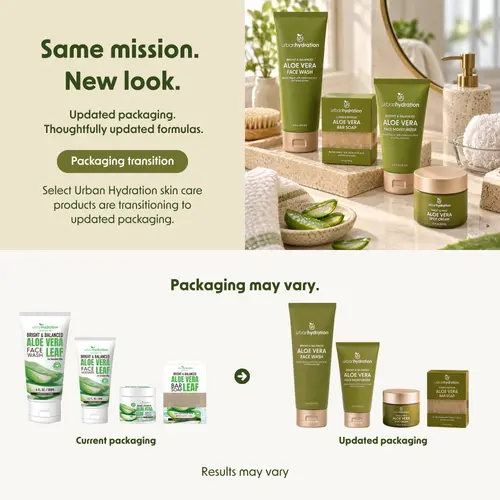 URBAN HYDRATION Aloe Vera Leaf Gel Moisturizer And Serum