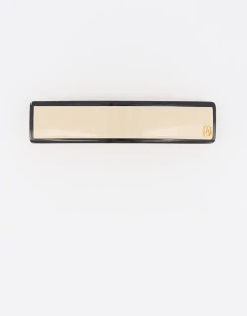 Alexandre De Paris Saint Honore Acetate Barrette - Beige