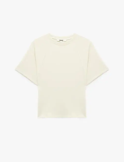 Koton Short Sleeve Modal T-shirt