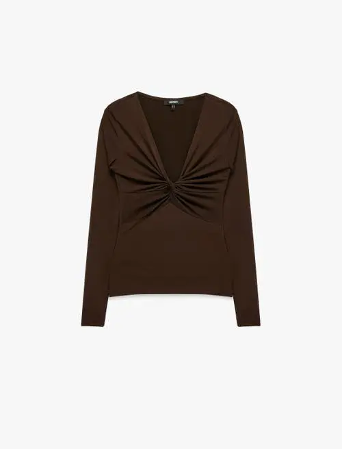 Koton V Neck T-shirt