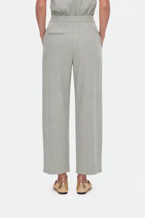 NOCTURNE Accessory Detail Straight Leg Trousers - Mint Green