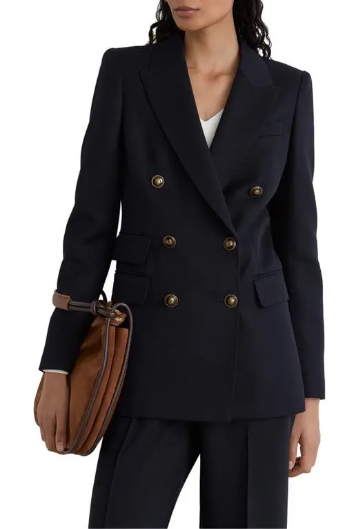 REISS Lauryn Double Breasted Blazer