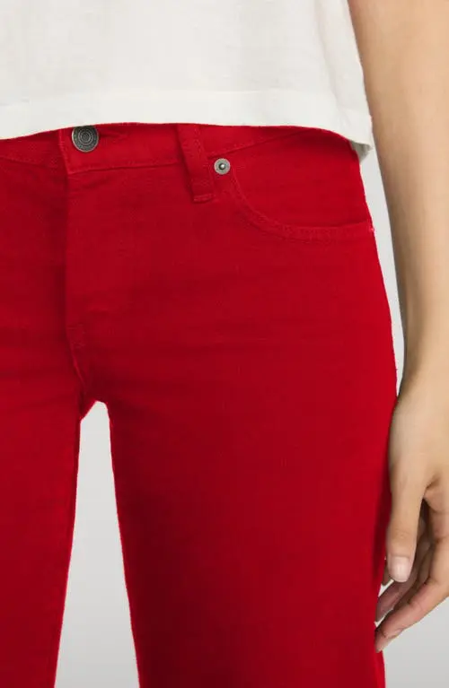 FRAME The Corduroy Gray Low Rise Straight Leg Jeans