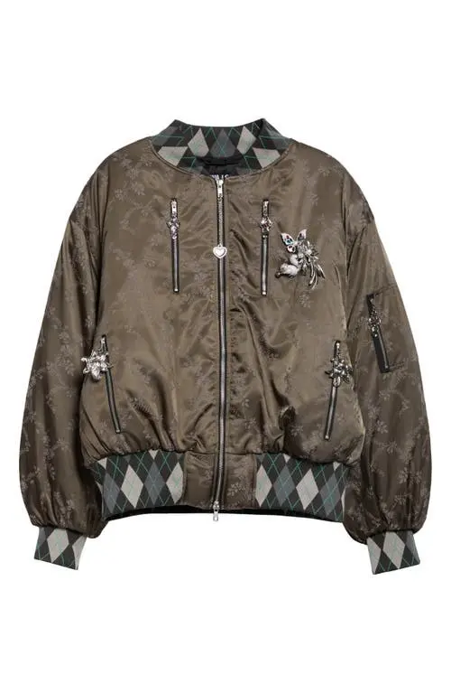 CHOPOVA LOWENA Crescent Bomber Jacket