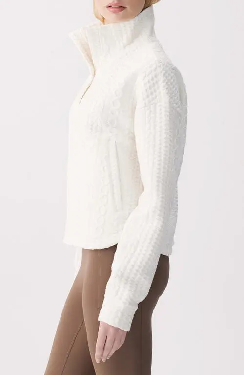 LOLE Colette Half Zip Top - Birch