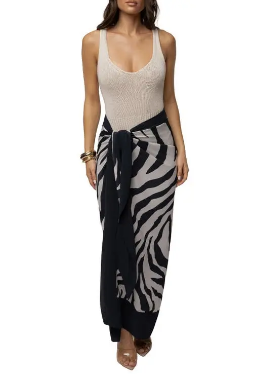 JLUXLABEL Wild Current Sarong