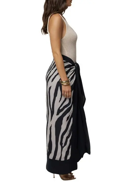 JLUXLABEL Wild Current Sarong