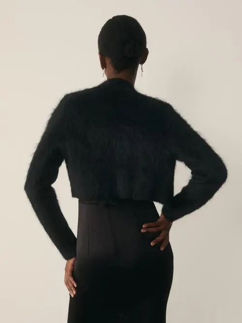 The Fold Featherweight Evening Bolero Cardigan