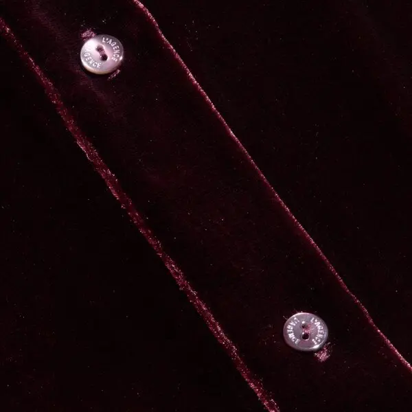 L'Agence Cosette Velvet Shirt