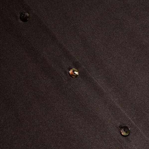 L'Agence Tyler Silk Blouse Top - Dark Java