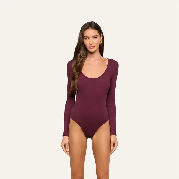 L'Agence Elara Scoopneck Bodysuit