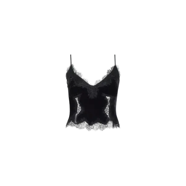 L'Agence Kimber Velvet Lace Camisole