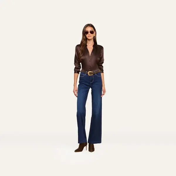 L'Agence Scottie Wide-leg Jean - Robles