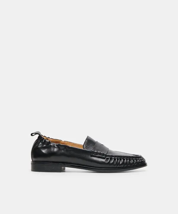 DOLCEVITA Ramzie Loafers - Black Leather
