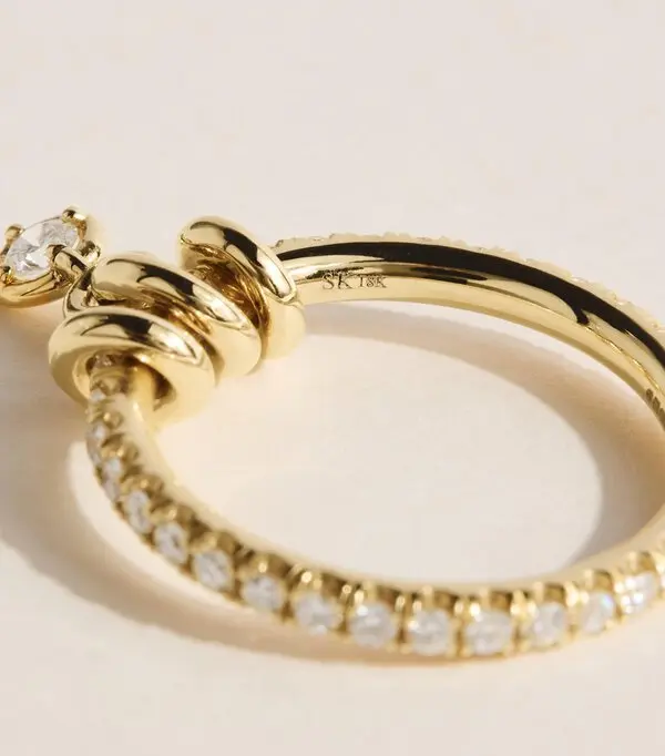 SPINELLI KILCOLLIN Yellow And Diamond Pia Ring
