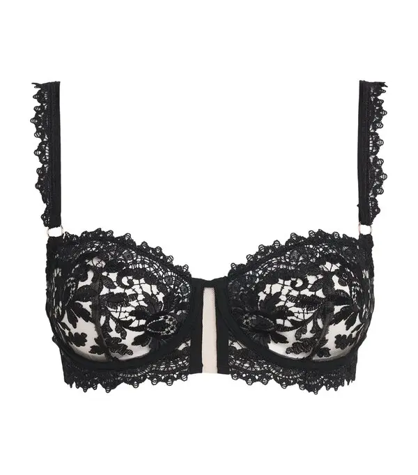 Simone Perele Fantasime Half-cup Bra - Black