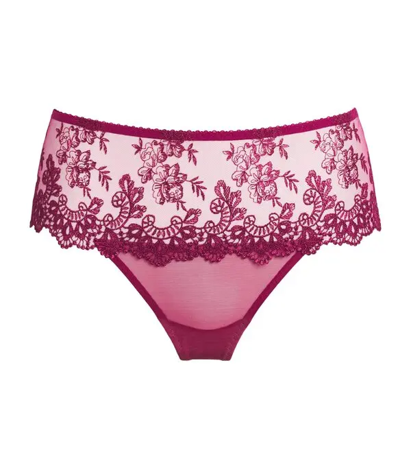Simone Perele Lace Passion Briefs - Pink