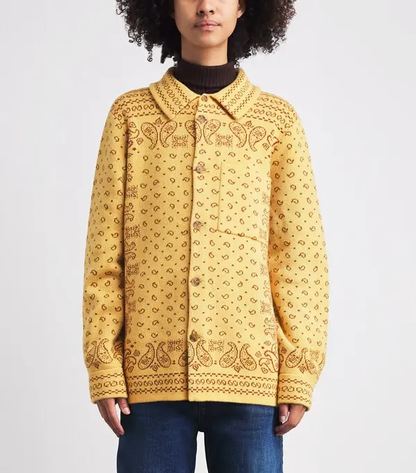 Guest In Residence Cashmere Wild Rag Cardigan