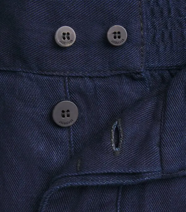 Jacquemus Le Pyjama De-nîmes Denim Trousers