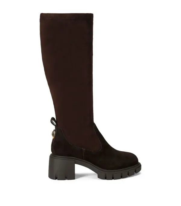 Kurt Geiger Suede Clarence Knee-high Boots