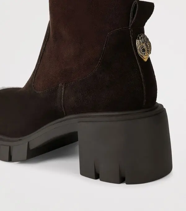Kurt Geiger Suede Clarence Knee-high Boots