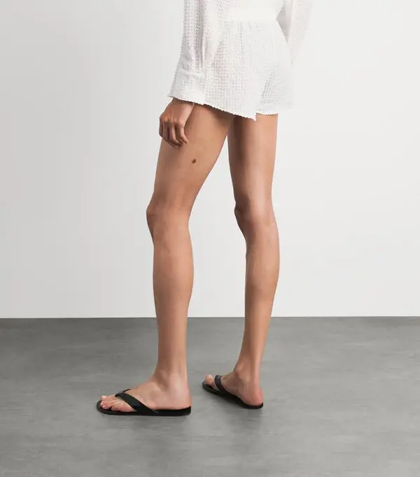 Hunza G Seersucker Elasticated Shorts - White