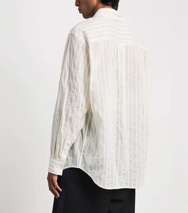 SYSTEM Cotton Stripe Shirt