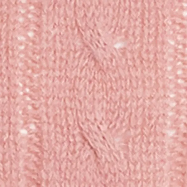SYSTEM Cable-knit Distressed Sweater