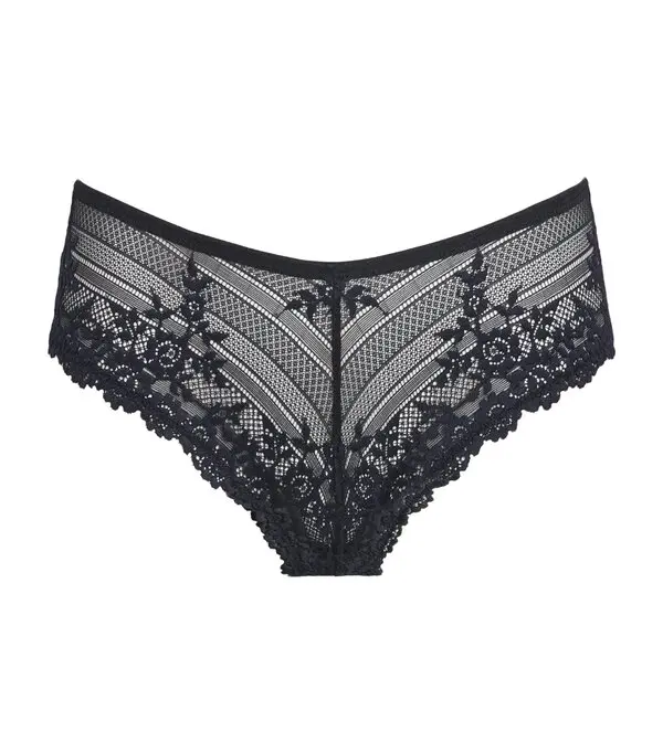 Wacoal Lace Embrace Tanga - Black