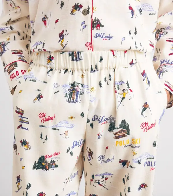 Polo Ralph Lauren Cotton Ski Long-sleeve Pyjama Set
