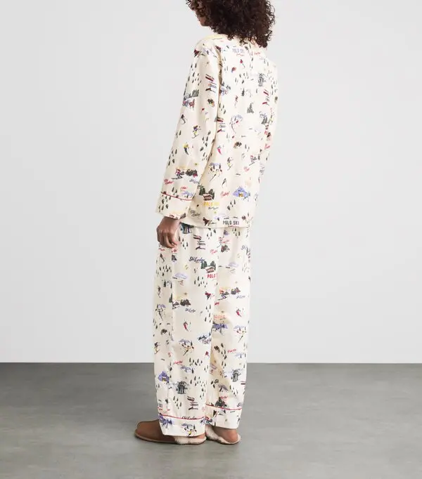 Polo Ralph Lauren Cotton Ski Long-sleeve Pyjama Set