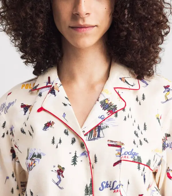 Polo Ralph Lauren Cotton Ski Long-sleeve Pyjama Set