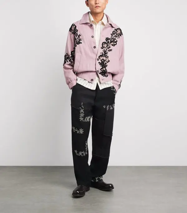 KARTIK RESEARCH Wool Embroidered Almora Jacket