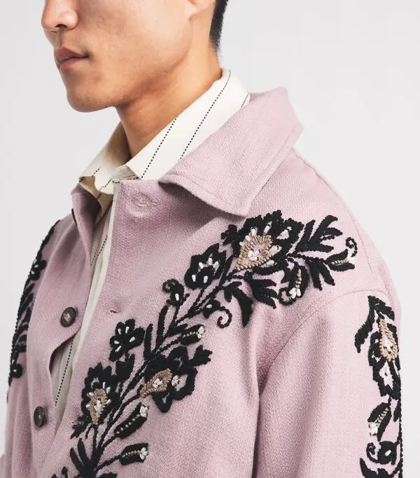 KARTIK RESEARCH Wool Embroidered Almora Jacket