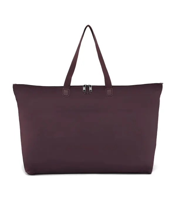 Tumi Nylon Just In Case Tote Bag - Red