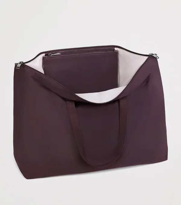 Tumi Nylon Just In Case Tote Bag - Red
