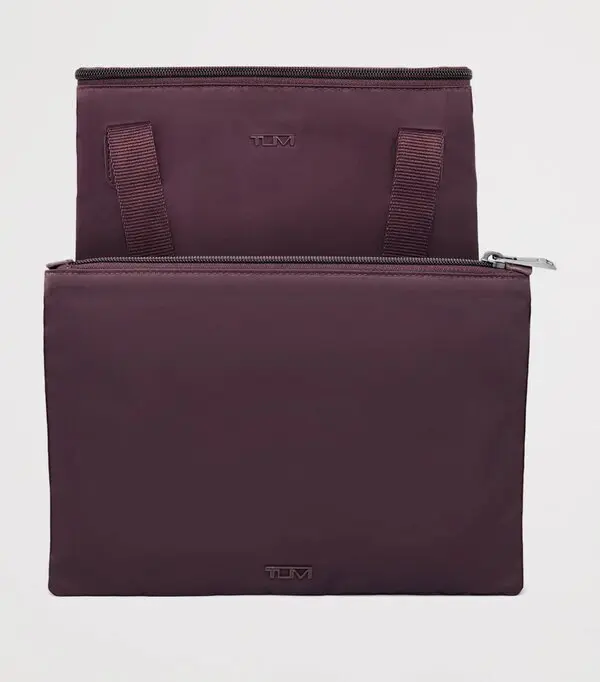 Tumi Nylon Just In Case Tote Bag - Red