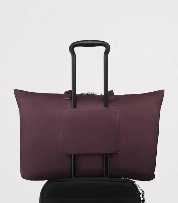 Tumi Nylon Just In Case Tote Bag - Red