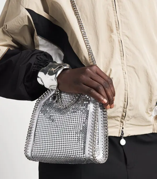 Stella McCartney Mini Chainmail Falabella Tote Bag